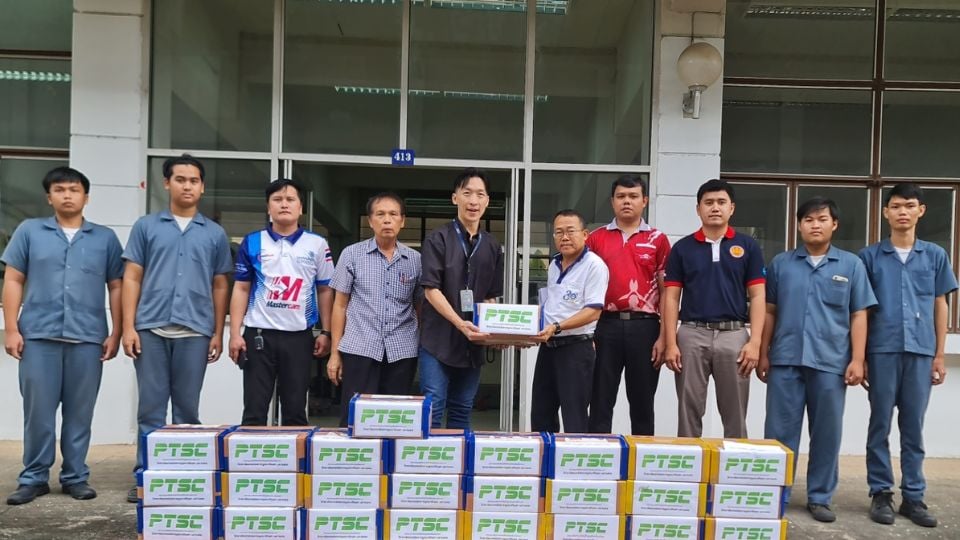 PTSC มอบเครื่องมือตัดโลหะคุณภาพสูง สนับสนุนการศึกษาต่อเนื่อง สร้างช่าง ...