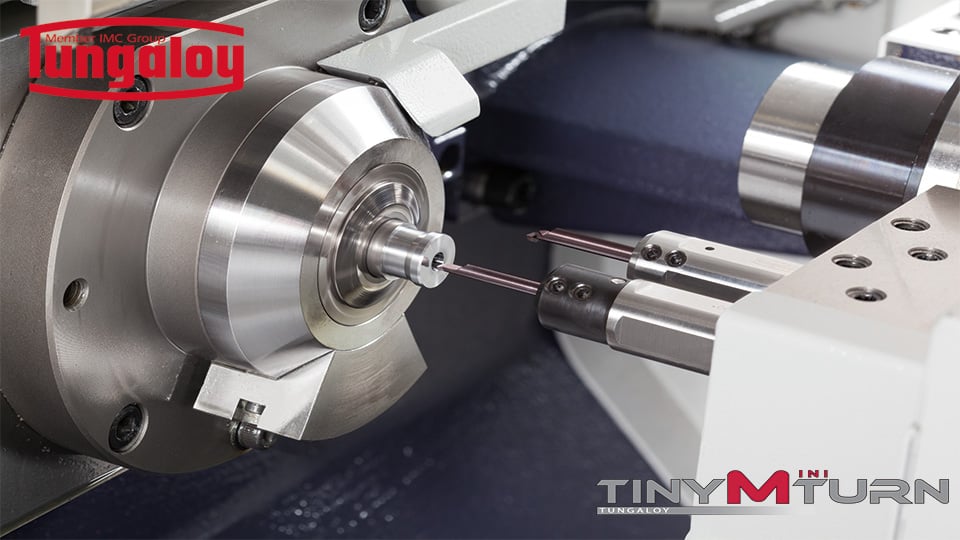 TinyMini-Turn ด้ามคว้านคาร์ไบด์อเนกประสงค์ สำหรับกลึงรูขนาดเล็ก ความเที่ยงสูง